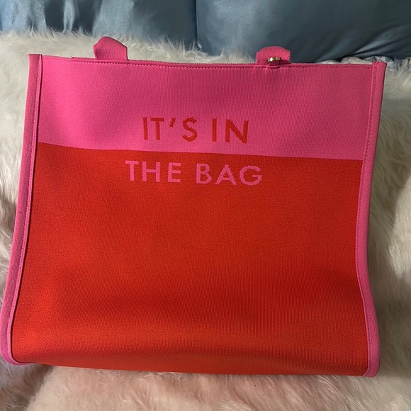 kate spade | Bags | Kate Spade For Target Stylish Pink And Orange Tote ...